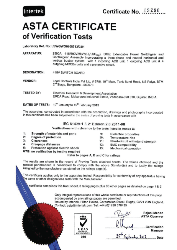 Certifications | Modutec